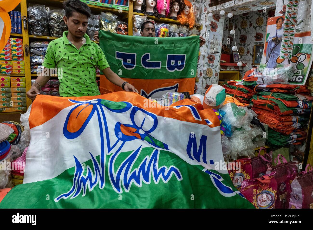 Political flags hi-res stock photography and images - Alamy