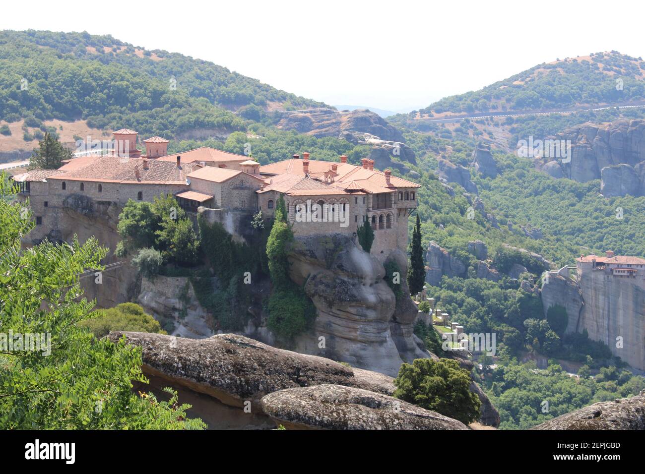 Meteora churches hi-res stock photography and images - Alamy