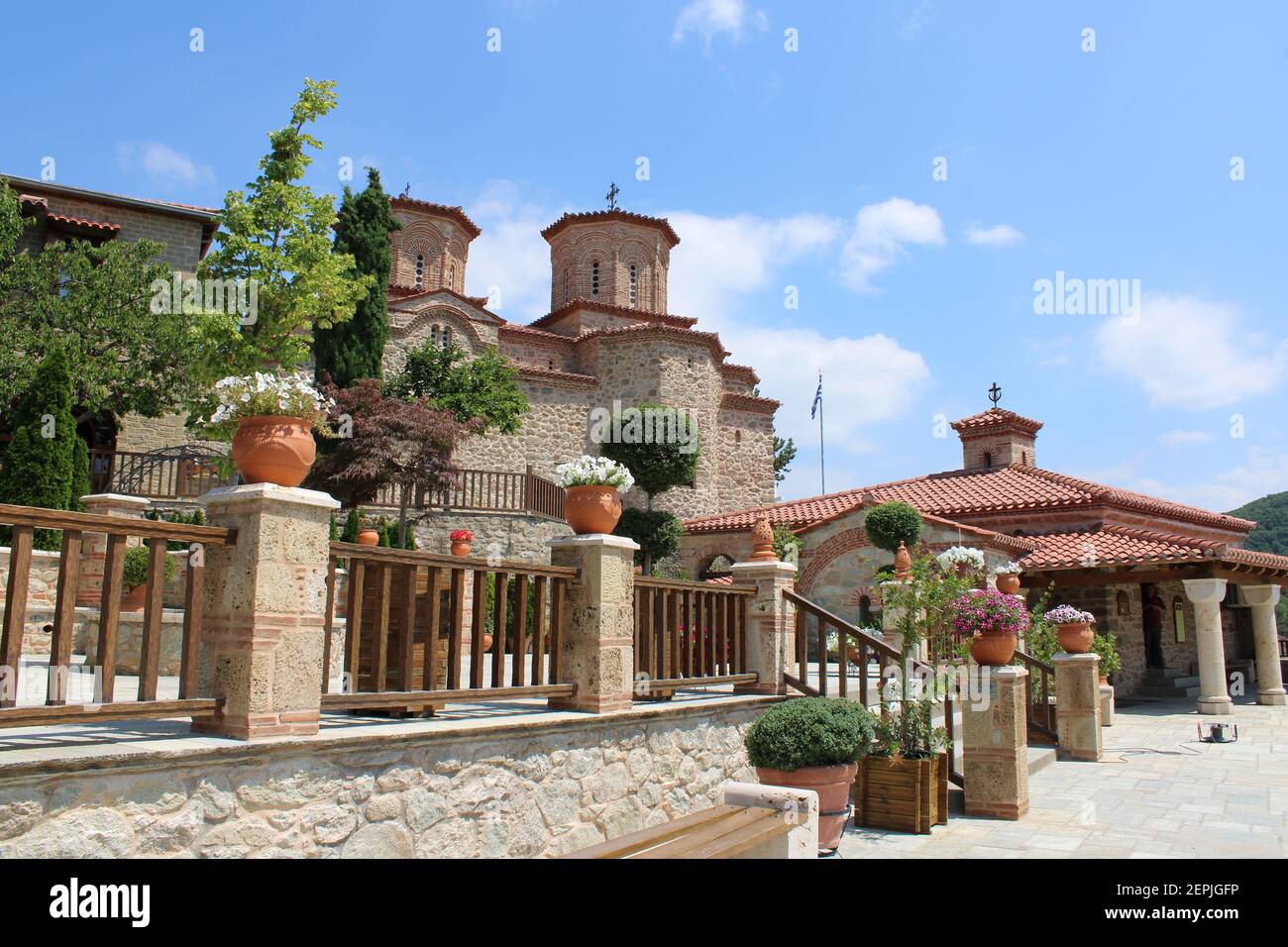 Meteora churches hi-res stock photography and images - Alamy