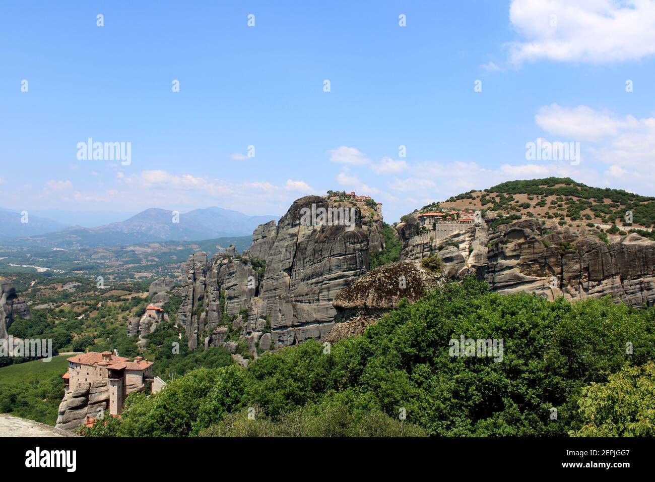 Meteora churches hi-res stock photography and images - Alamy