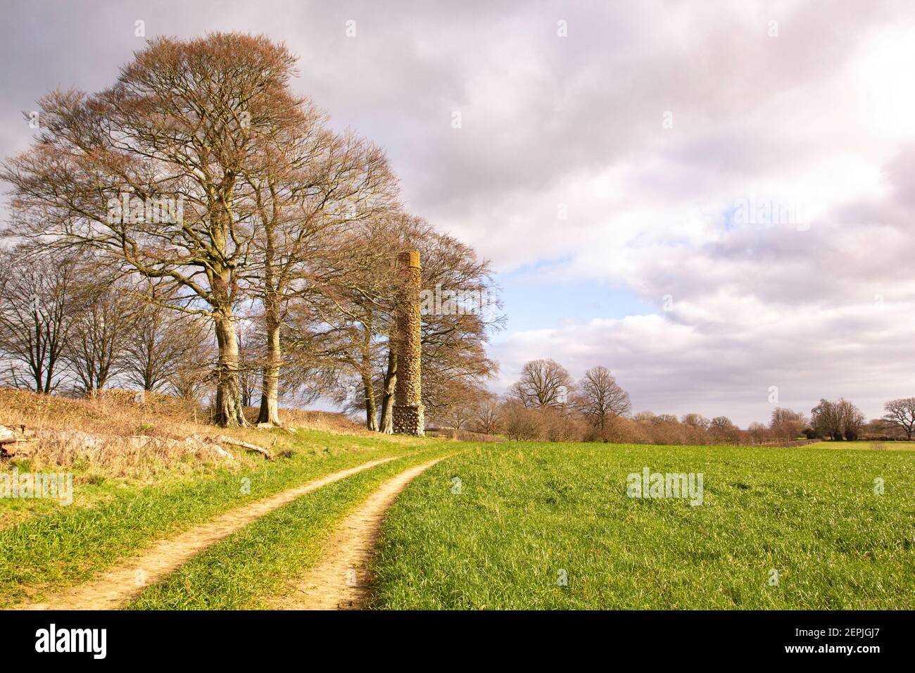 The Fish Tower, Barwick, Somerset, England, UK Stock Photo - Alamy