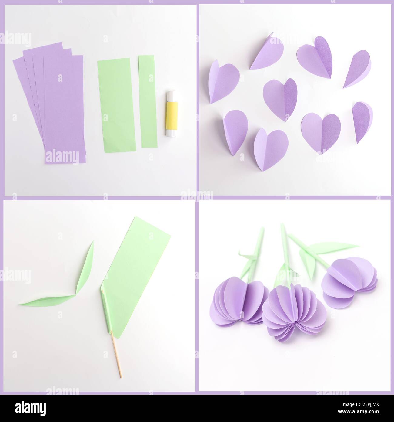 How Paper Flowers Step By Step