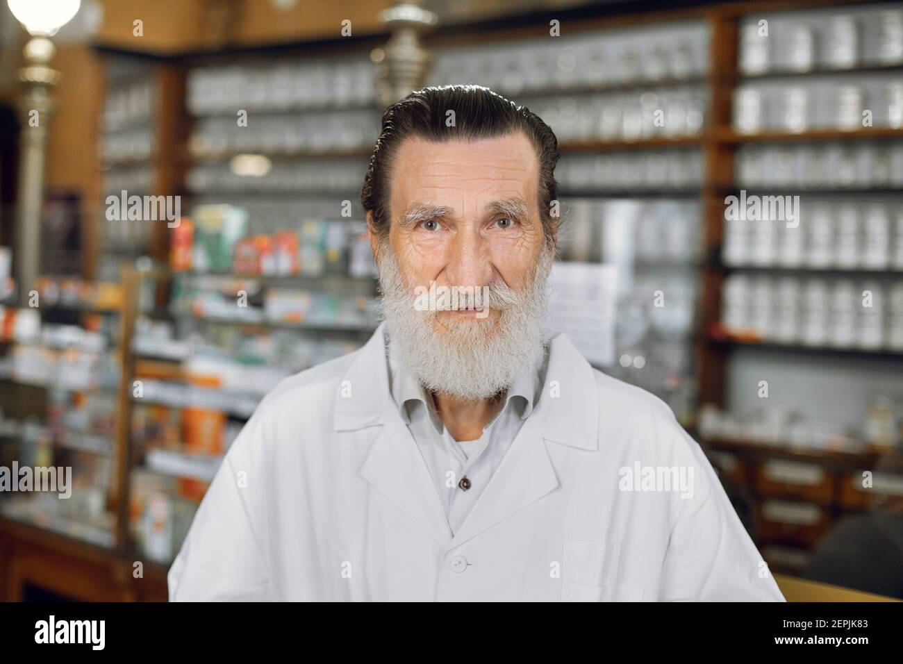 Old chemist shop interior hi-res stock photography and images - Alamy