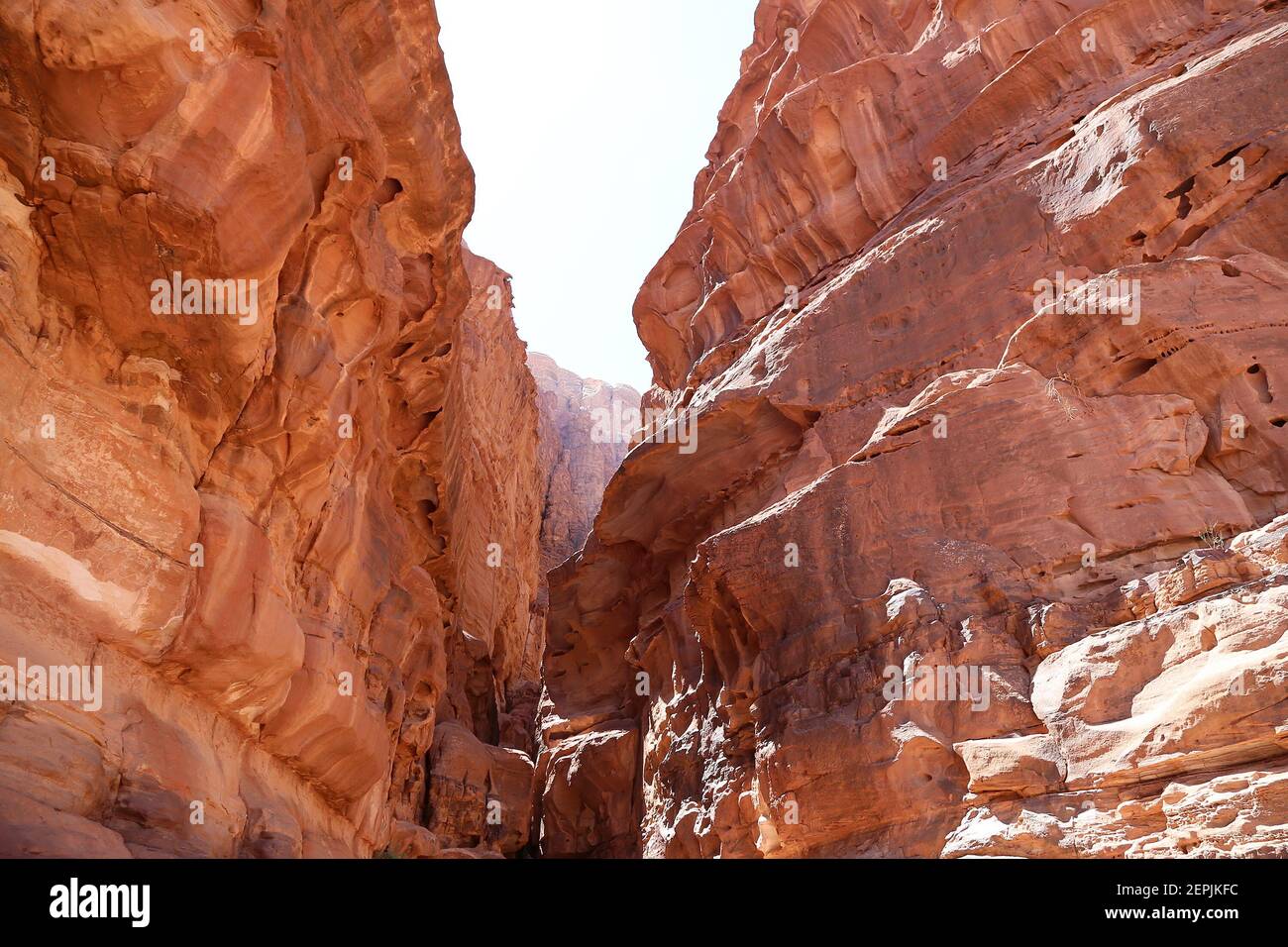 Mountains of Wadi Rum Desert also known as The Valley of the Moon is a ...