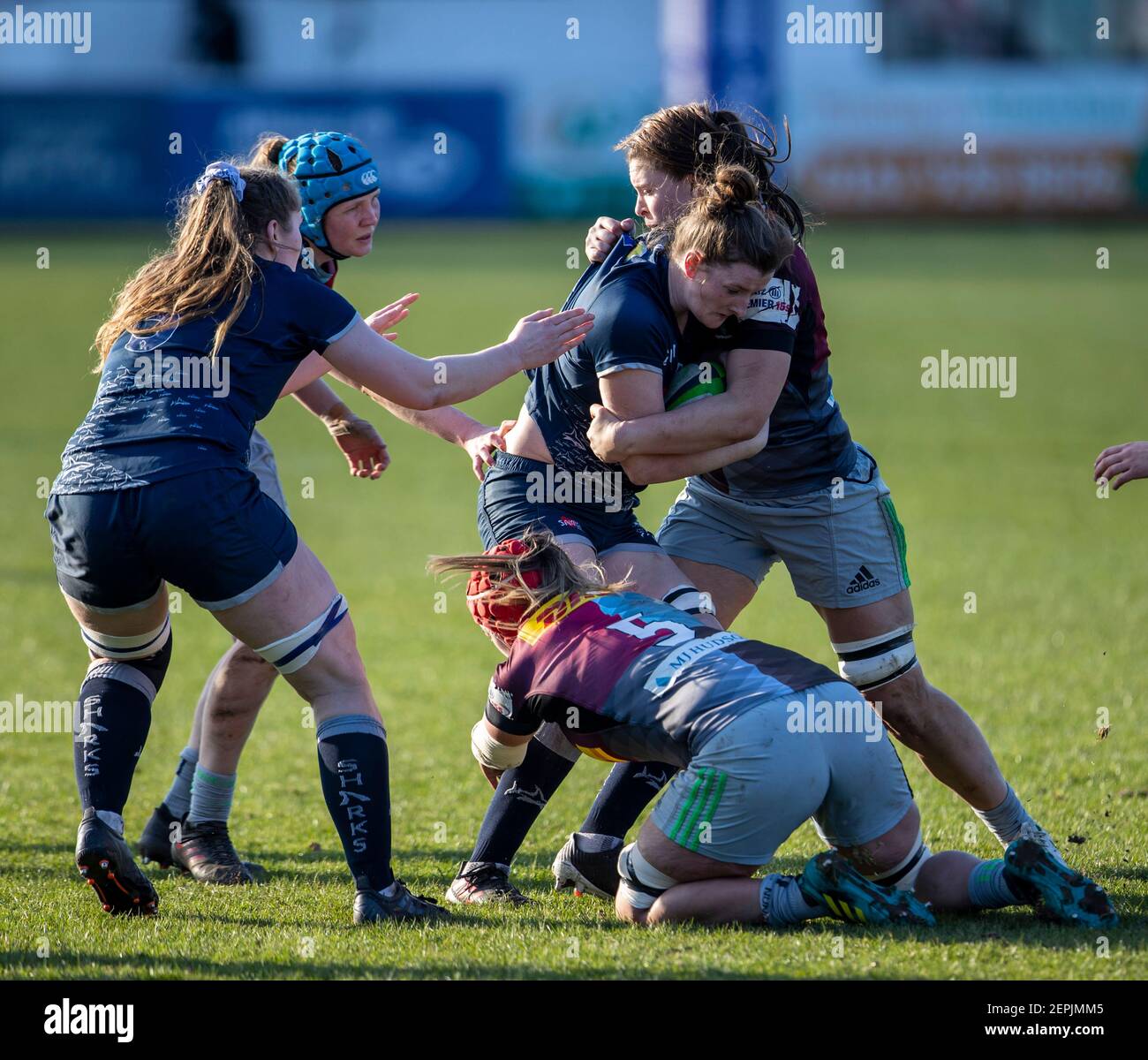 Heywood Road, Sale, Lancashire, UK. 26th Feb, 2021. Allianz Premiership ...