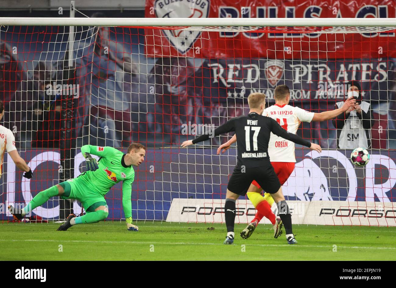 Leipzig, Germany. 27th Feb, 2021. Football: Bundesliga, RB Leipzig ...