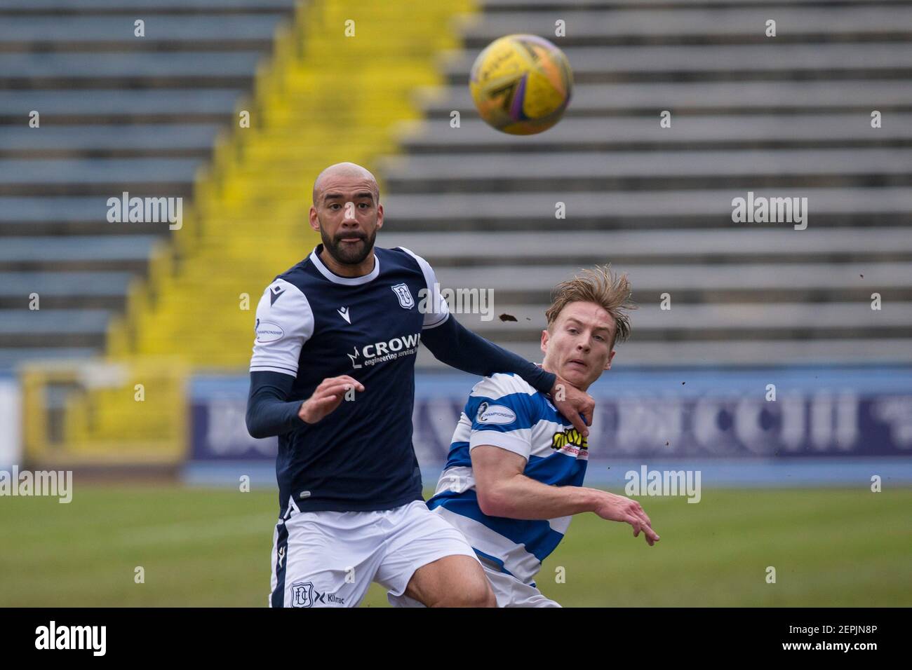 Cappielow Park, Greenock, Inverclyde, UK. 27th Feb, 2021. Scottish ...