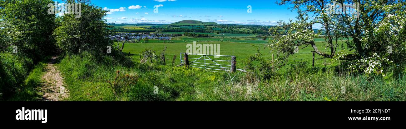 The Loaning path from Denholm, Scottish Borders Stock Photo - Alamy