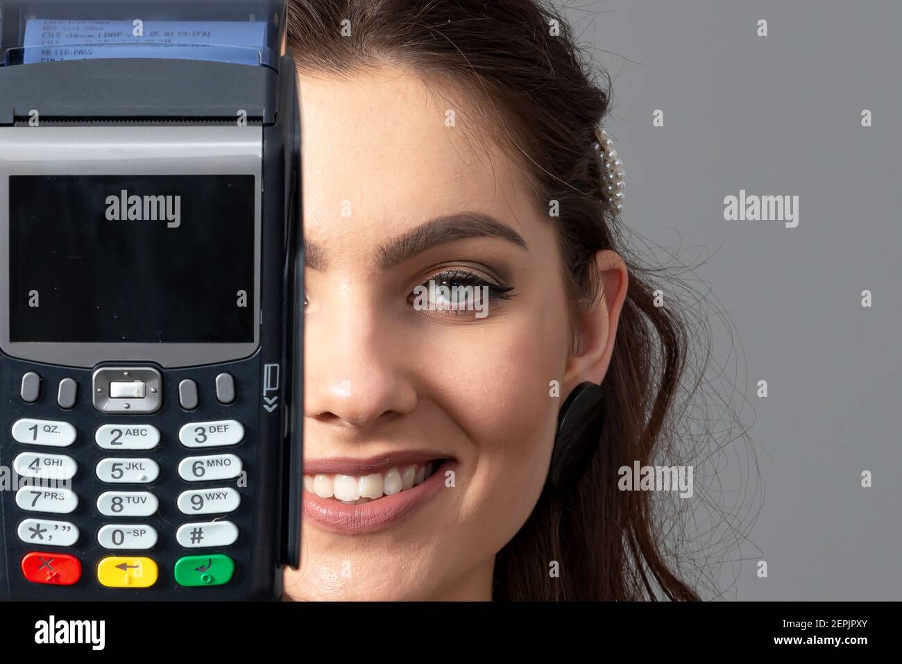 Contactless button hi-res stock photography and images - Alamy