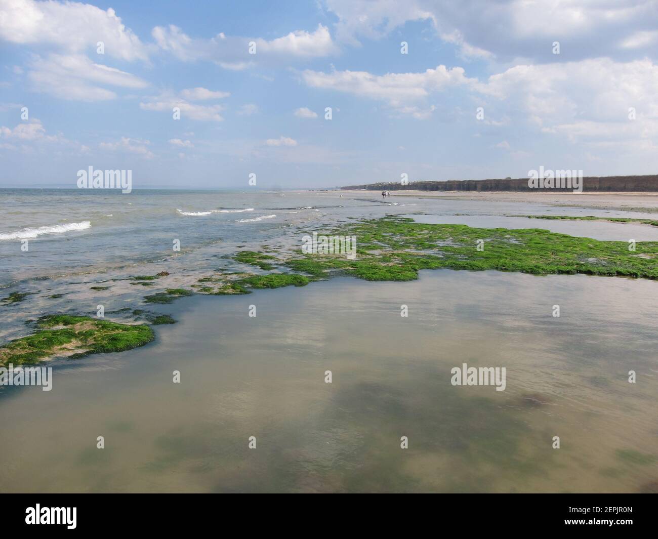 Luc sur mer beach in Normandy Stock Photo - Alamy