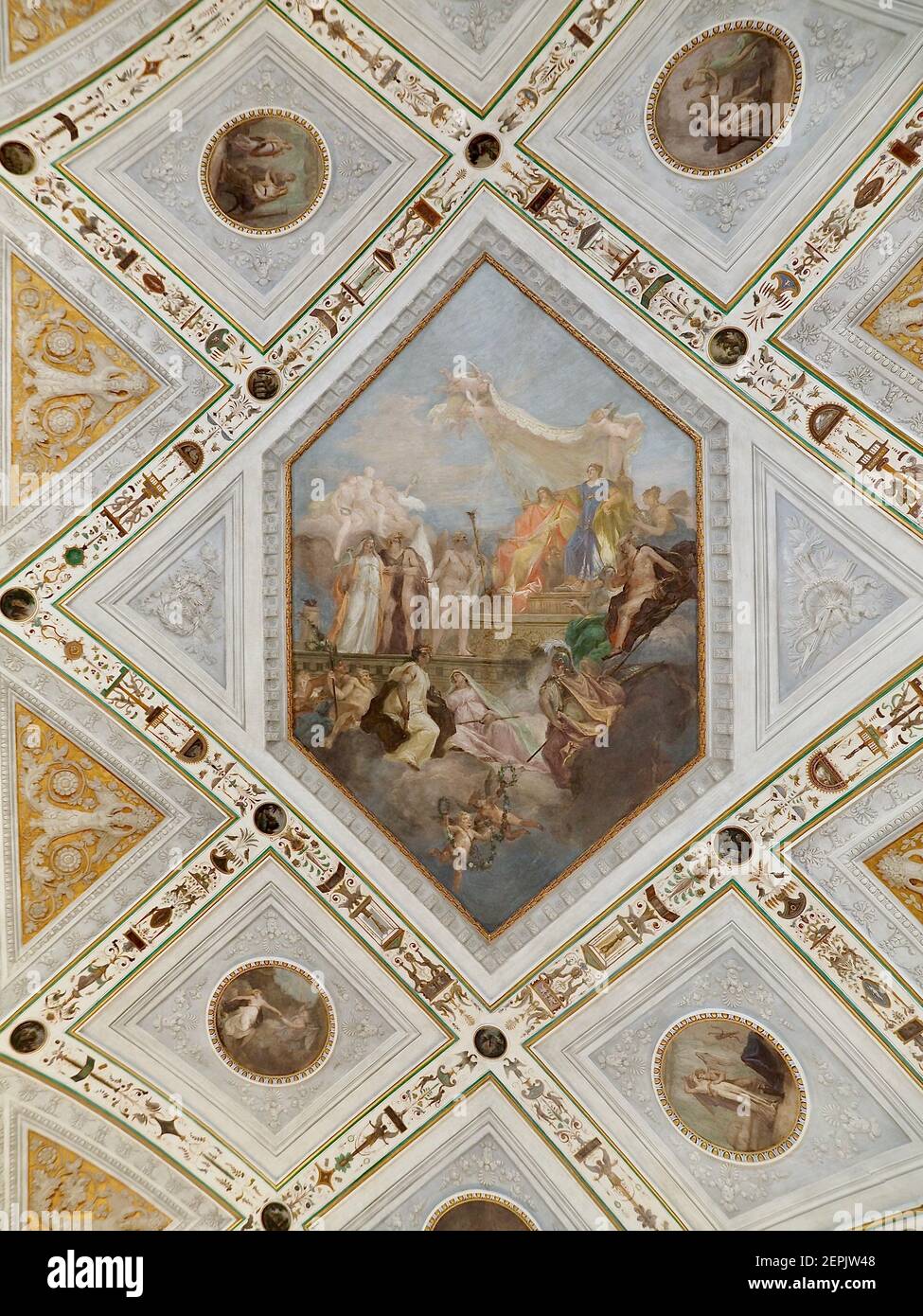 Italian Art inside Museo Correr in Venice Stock Photo - Alamy