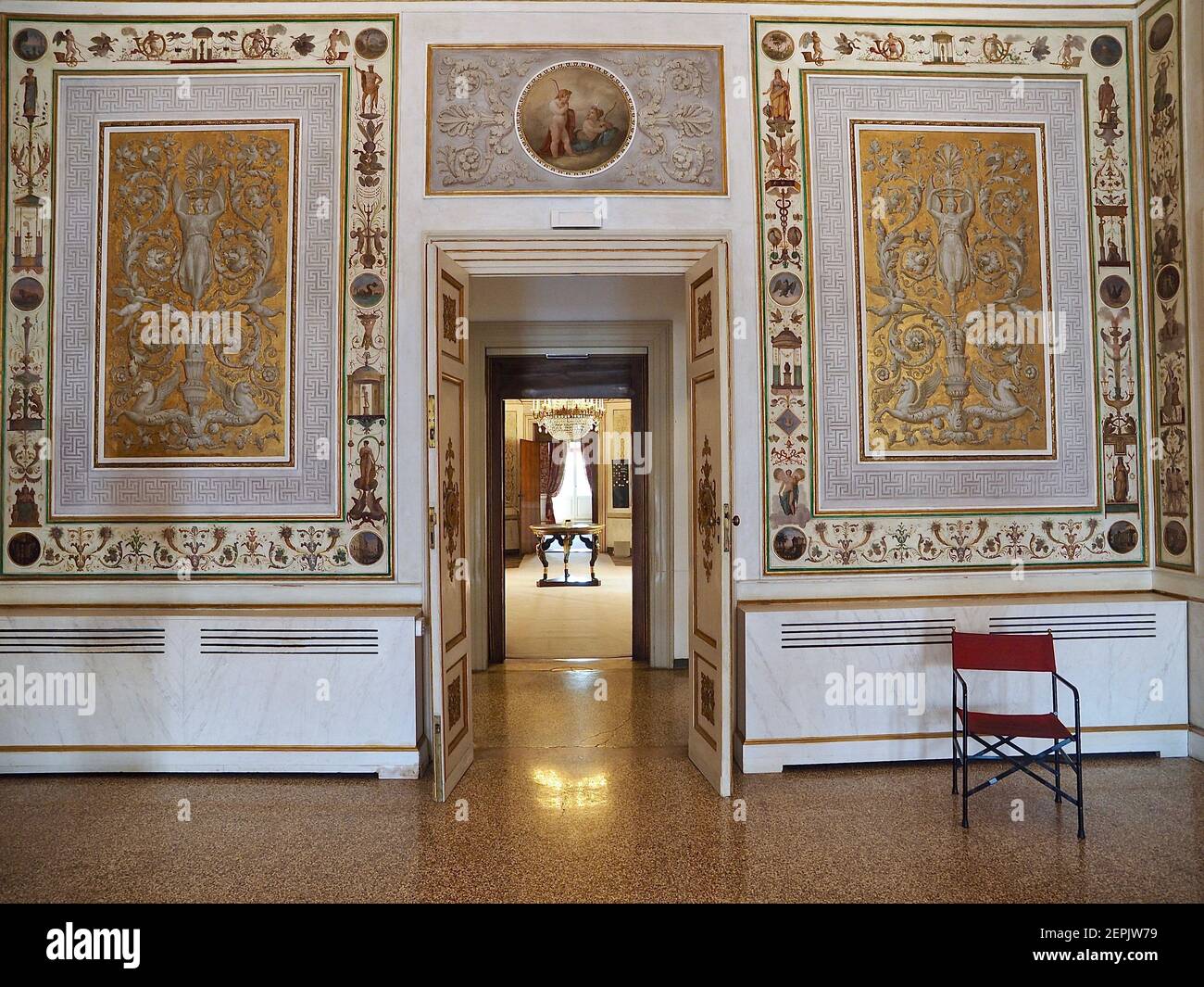 Italian Art inside Museo Correr in Venice Stock Photo - Alamy