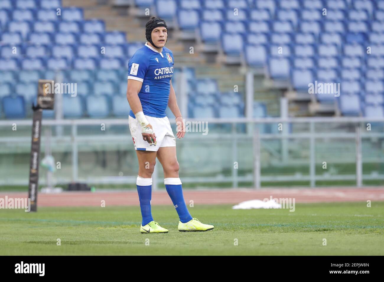 Stadio Olimpico, Rome, Italy, 27 Feb 2021, Jaun Ignacio Brex (Italy ...