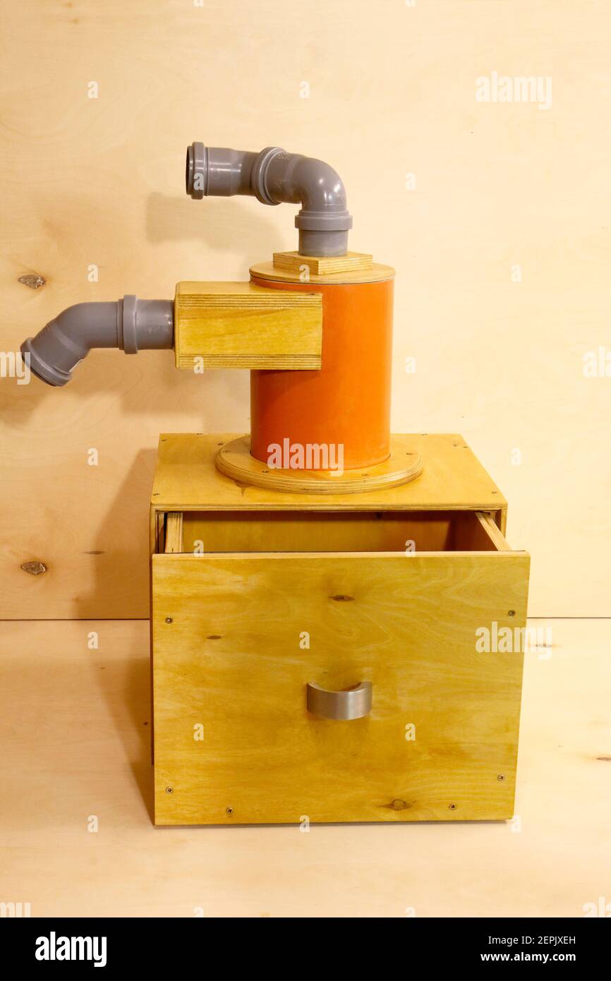 Diy Cyclone Separator DIY Cyclone Dust Collector | LumberJocks