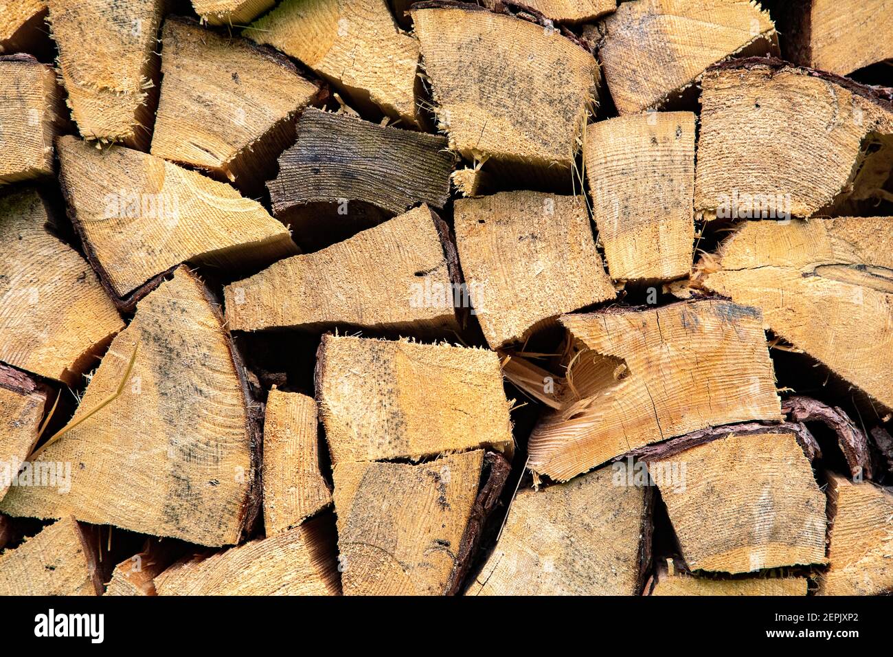 Cute wooden logs for texture or background Stock Photo - Alamy