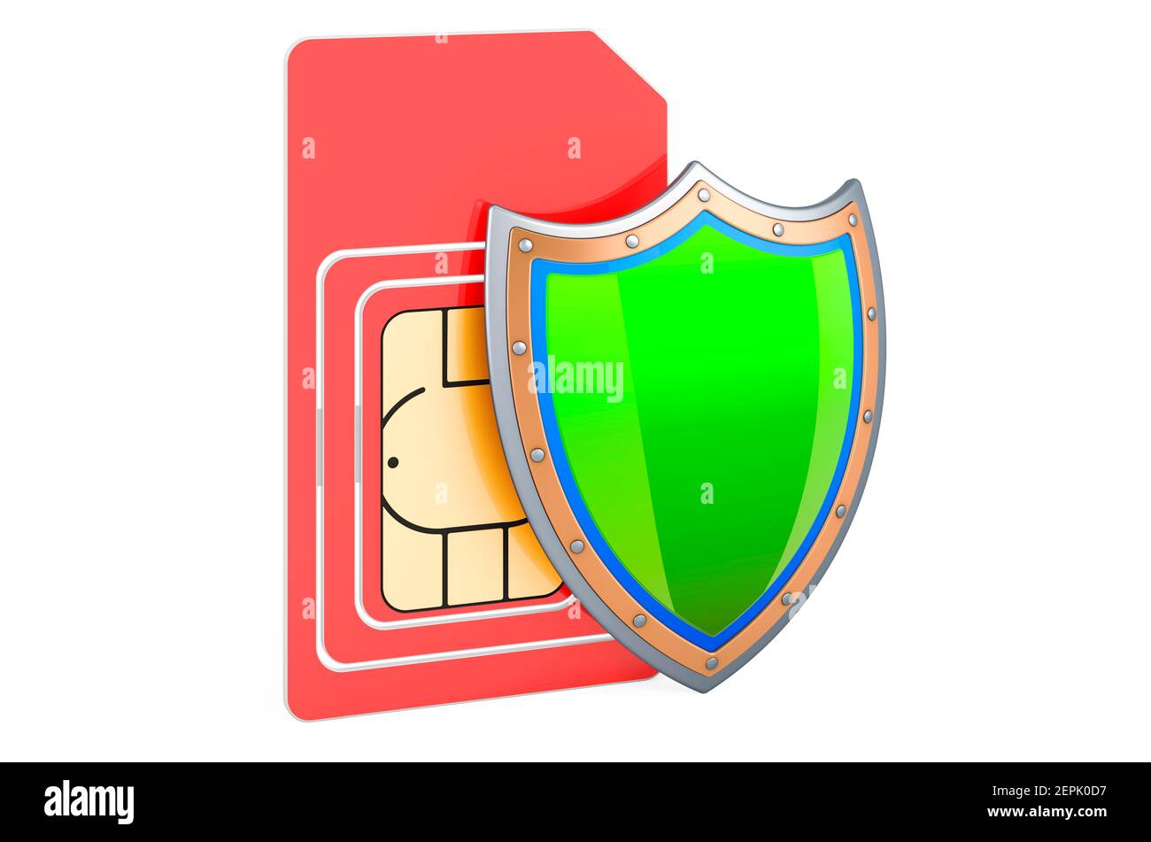 Customer rating of sim card. 3D rendering isolated on white background ...