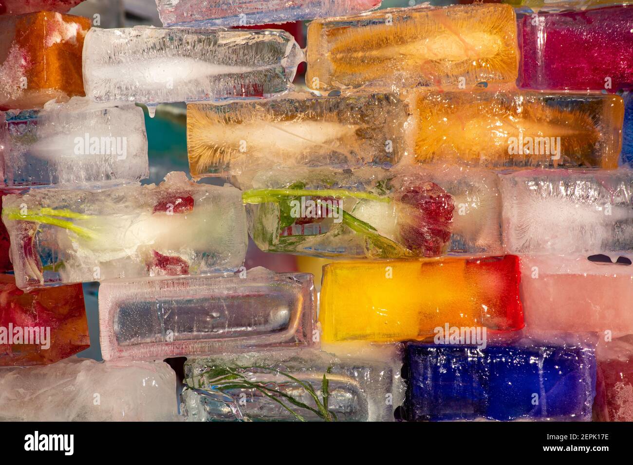 Milk carton ice bricks hi-res stock photography and images - Alamy