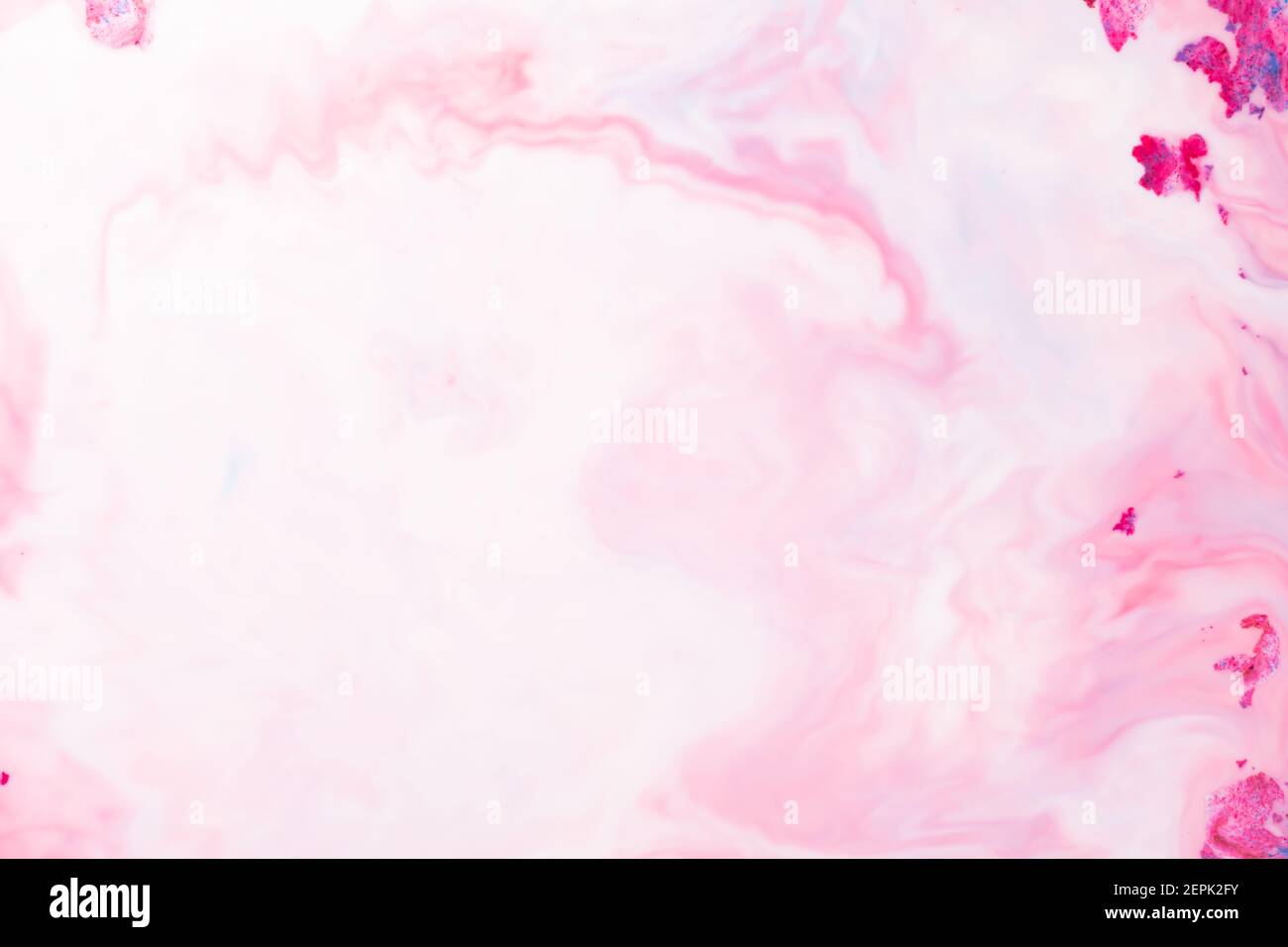 Fluid Art. Pink abstract texture. Liquid marble pattern. Abstract ink ...