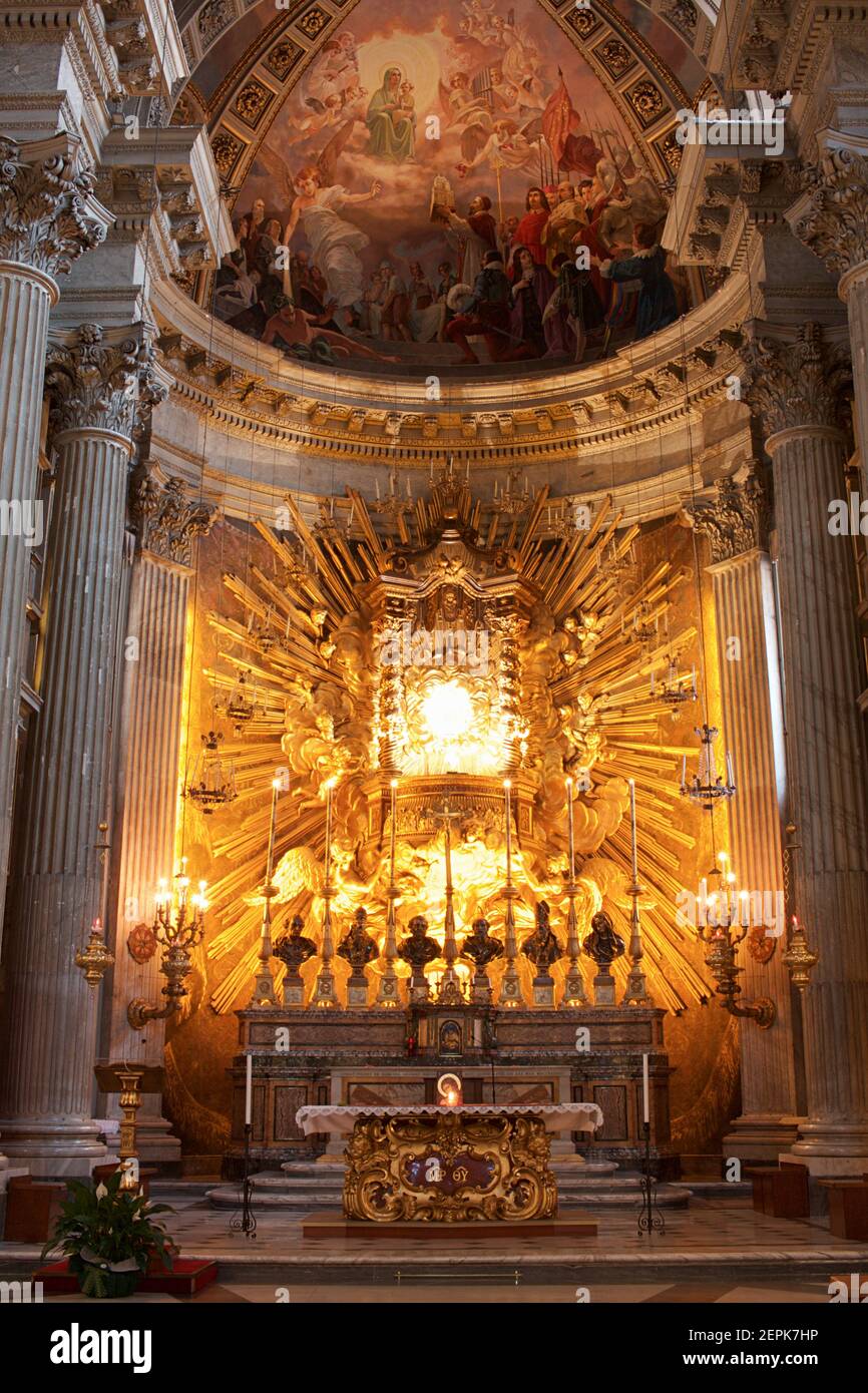 Santa maria in portico in campitelli gloria of angels hi-res stock ...