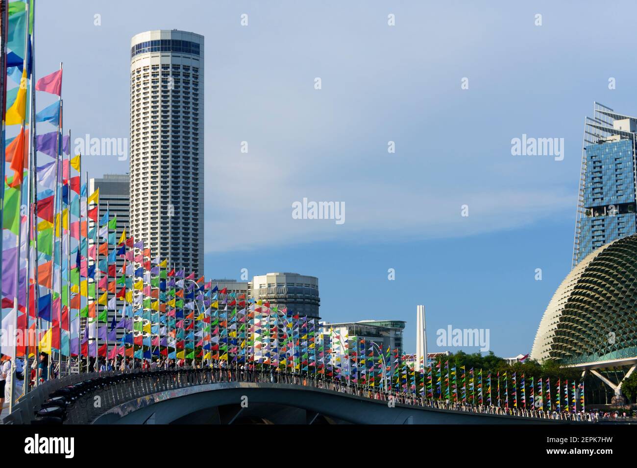 Flags of singapore hi-res stock photography and images - Alamy