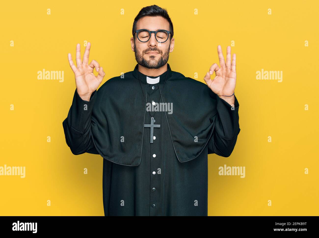 Crucifix pose hi-res stock photography and images - Alamy