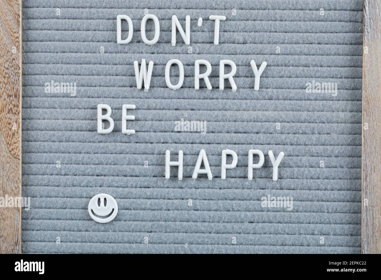 Decorative board with inspirational and motivational quote Stock Photo ...