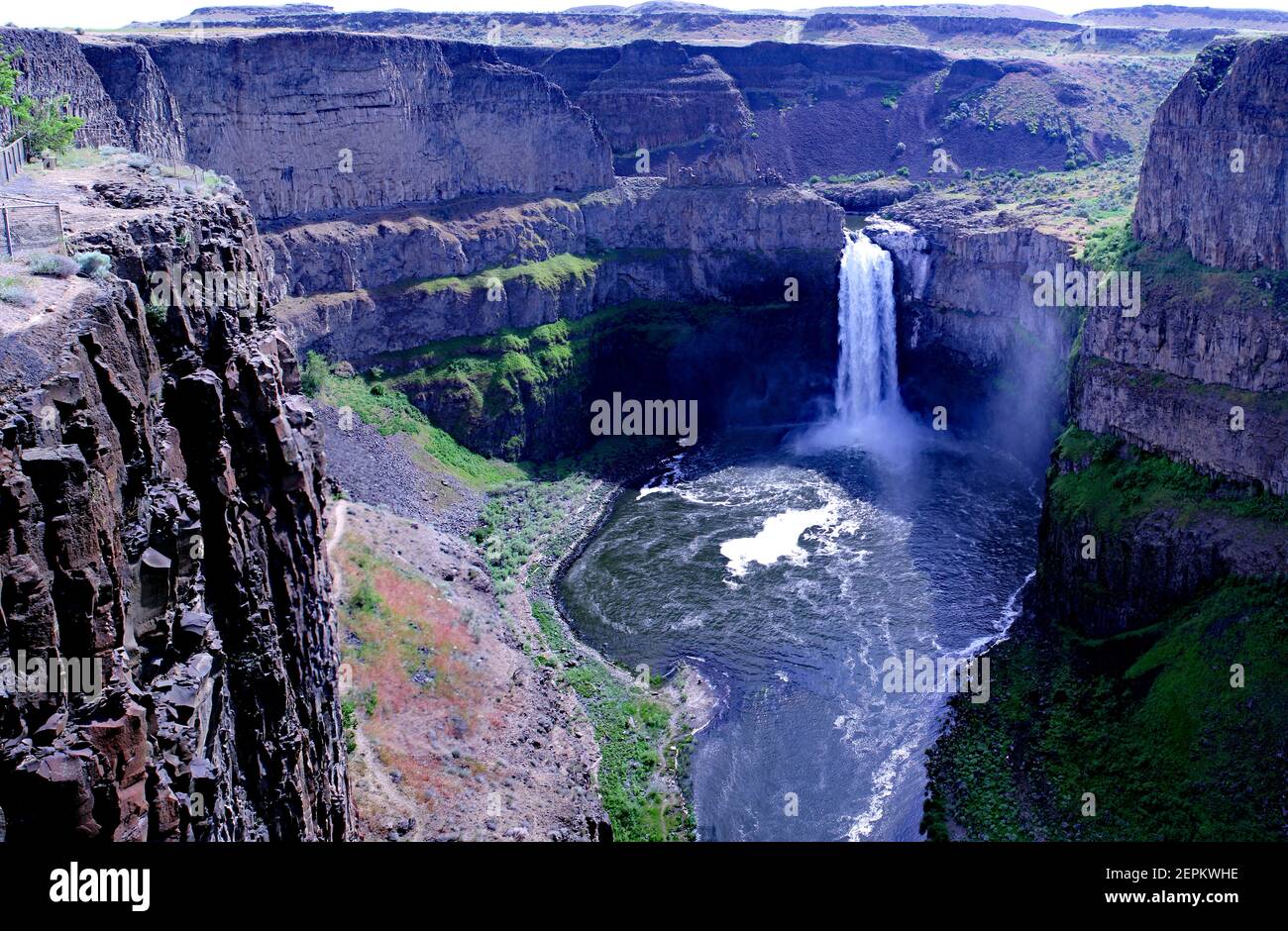 Palouse Falls in the Spring Stock Photo - Alamy