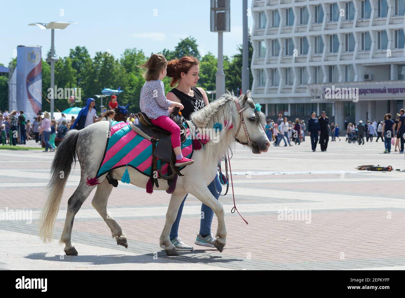 Human pony hi-res stock photography and images - Alamy