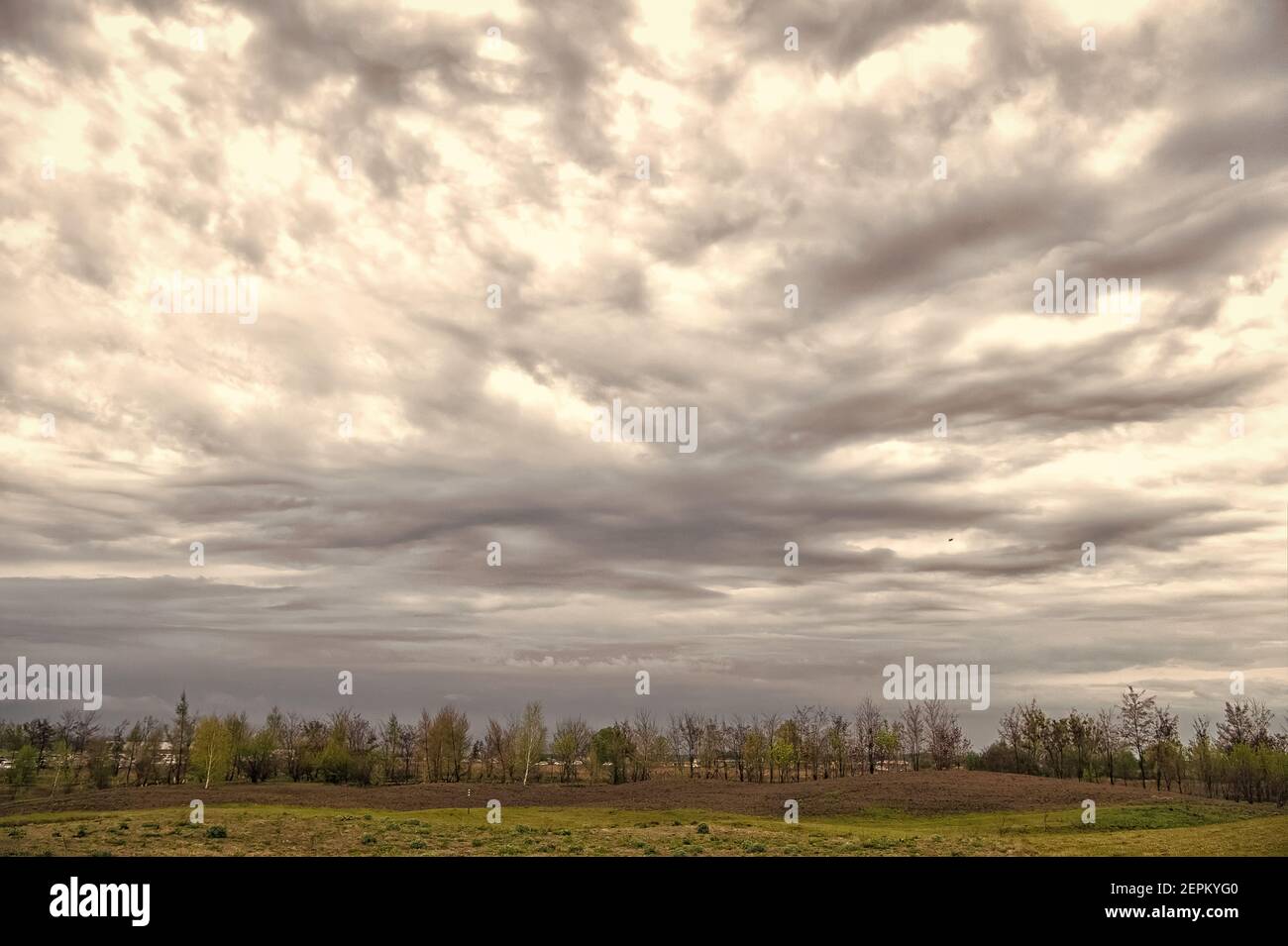 Living in harmony with nature. Sky and clouds. Cloudy sky background ...