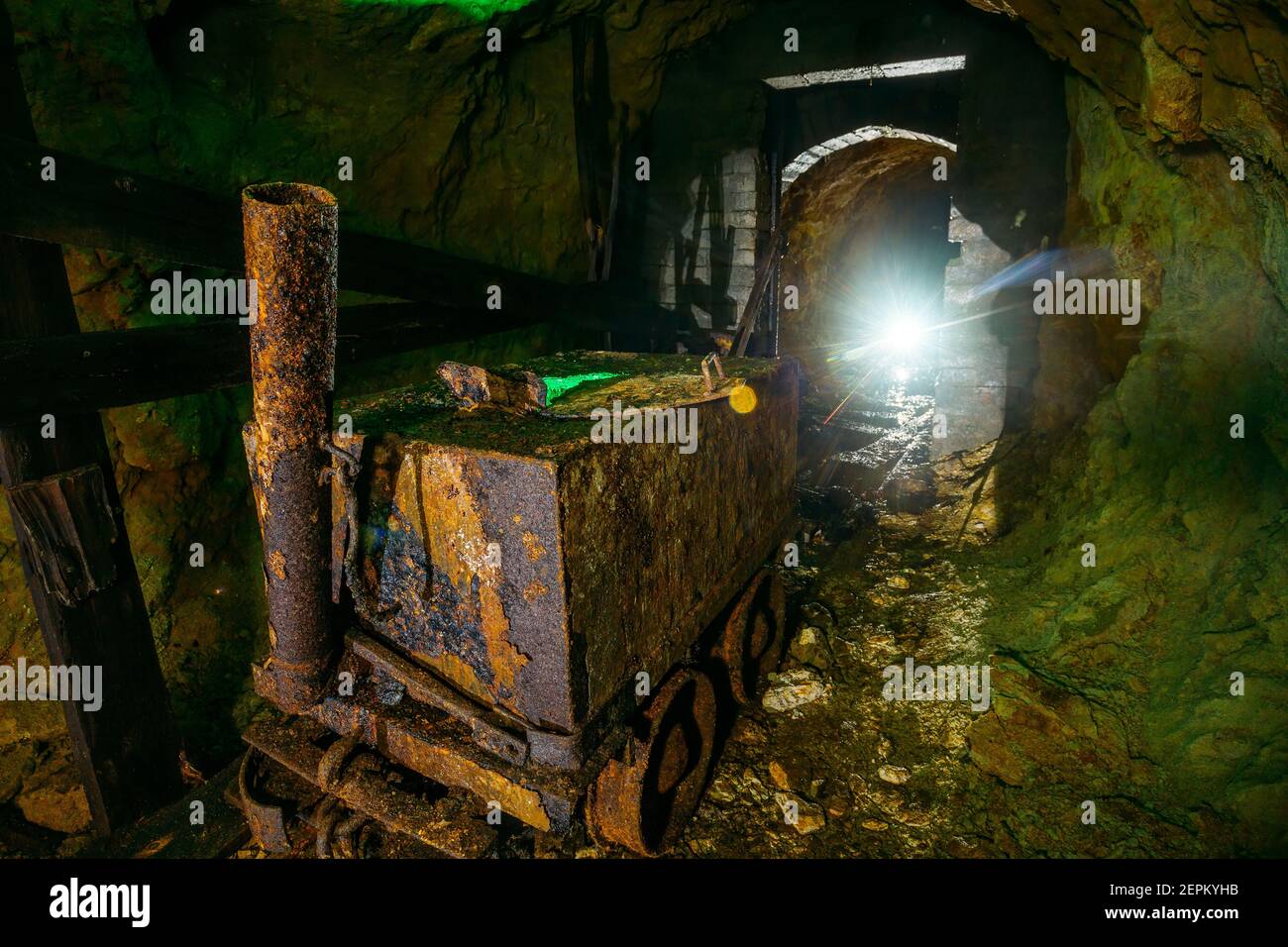 Mine adit rail hi-res stock photography and images - Alamy