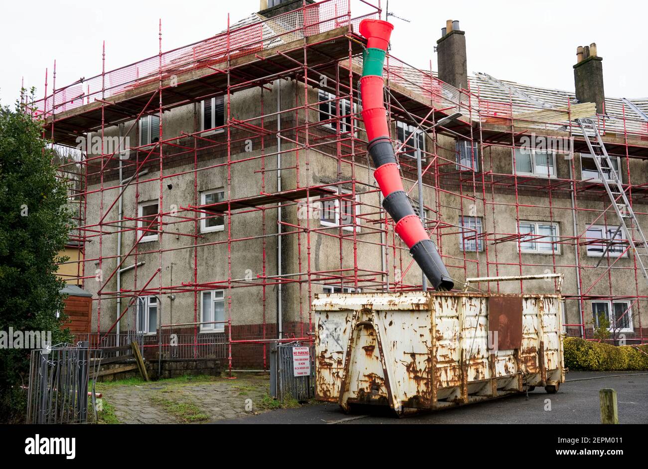 Rubbish chute hi-res stock photography and images - Alamy