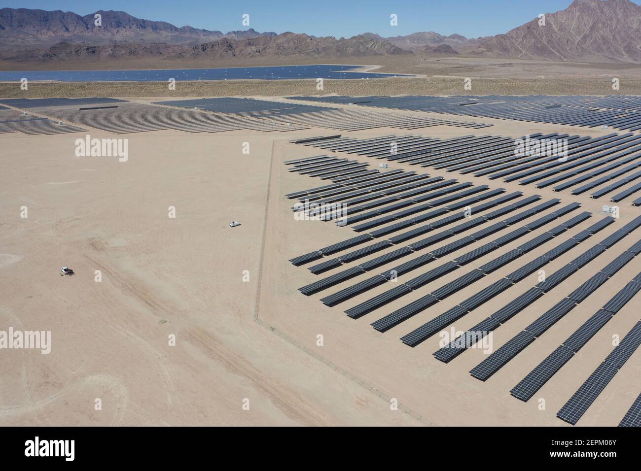 Large scale solar power plant hi-res stock photography and images - Alamy
