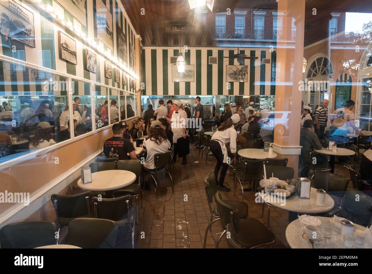 Cafe Du Monde, a beloved New Orleans institution, adding to the lively ...