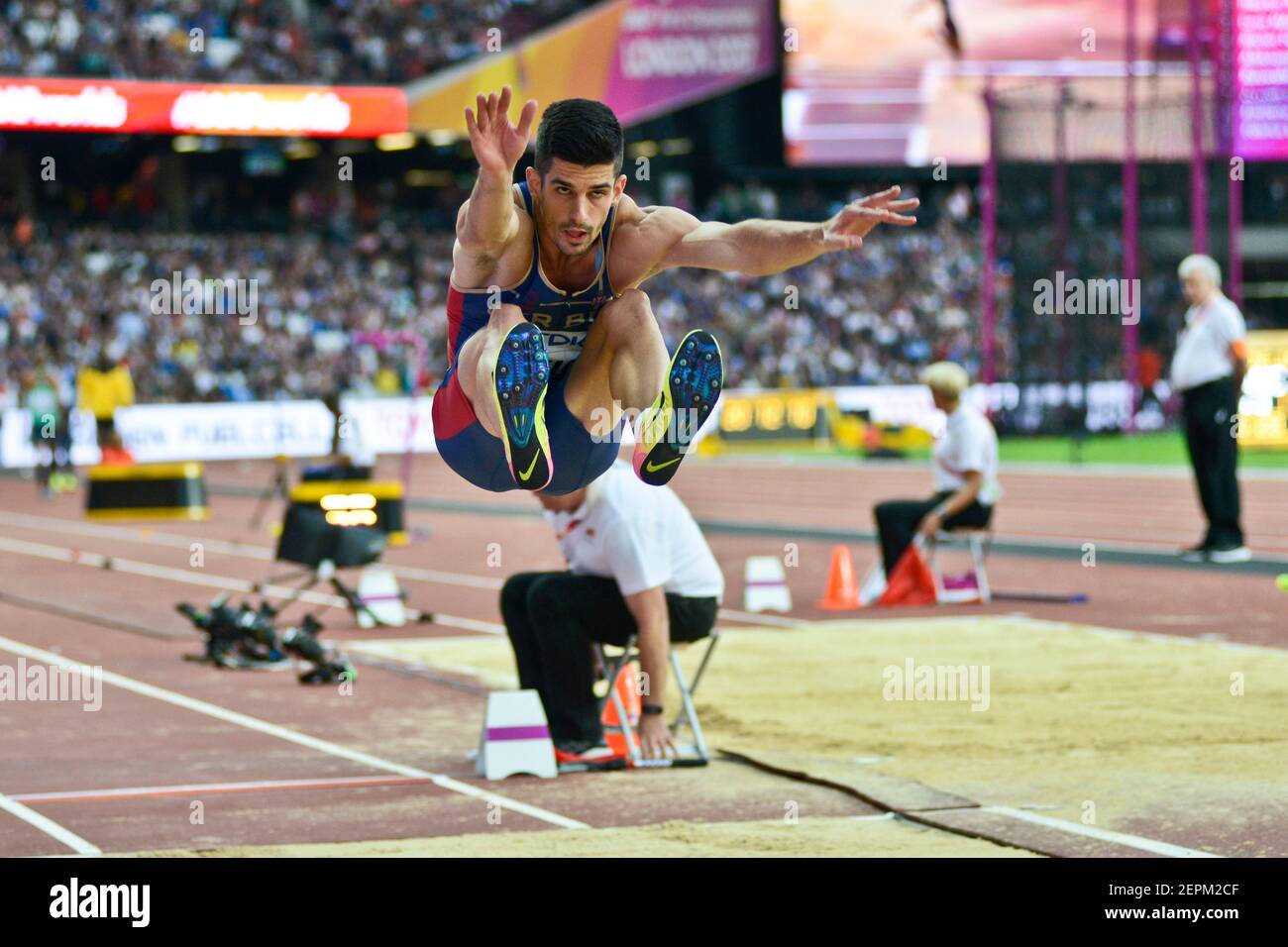 Lazar Anic (Serbia). Long Jump. IAAF World Athletics Championships ...