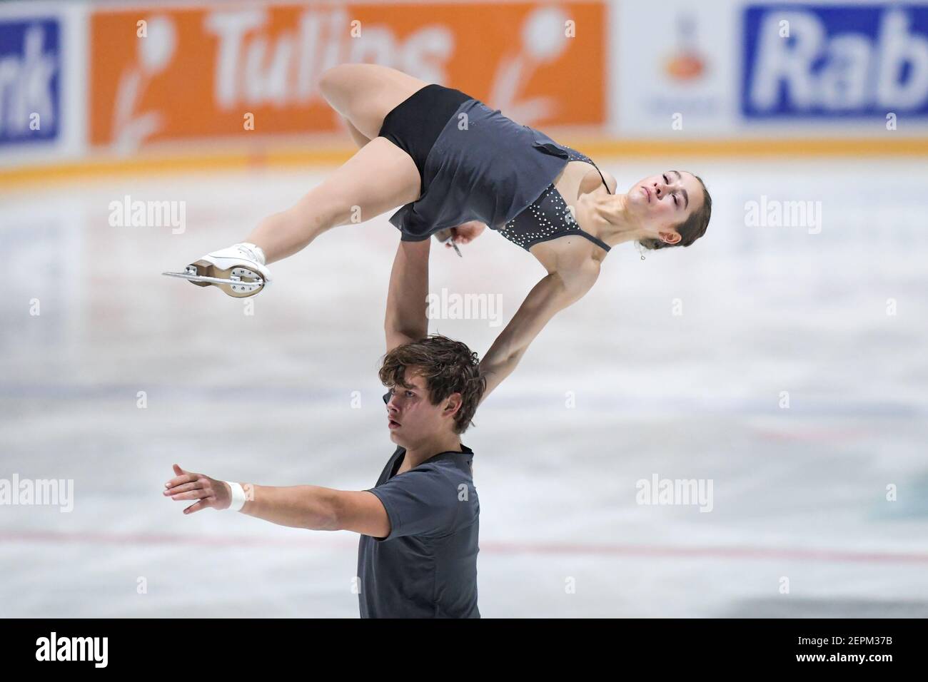 THE HAGUE, NETHERLANDS - FEBRUARY 27: Greta Crafoord and John Crafoord ...