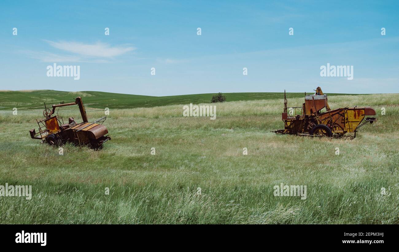 Abandoned farm house palouse hi-res stock photography and images - Alamy