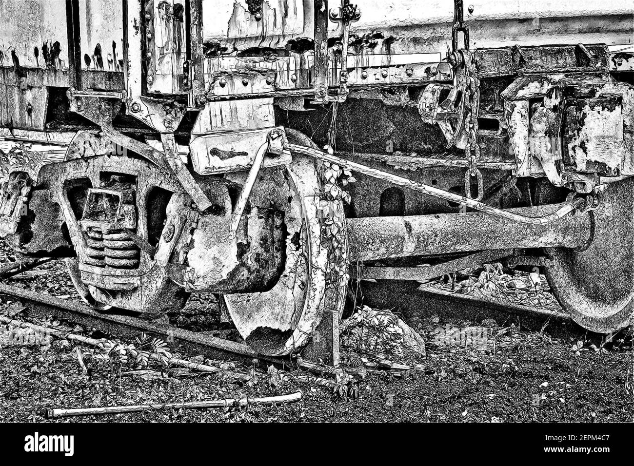 Cauley square historic railroad village hi-res stock photography and ...