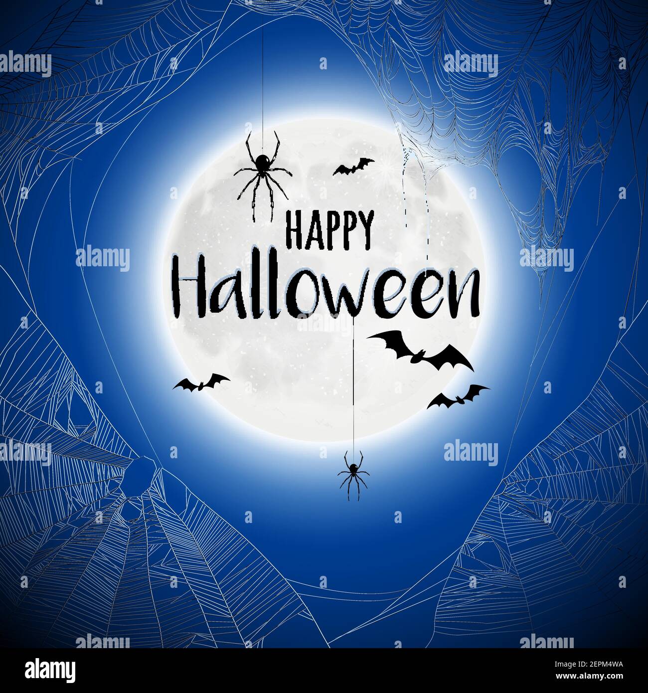 Beautiful spiders web Stock Vector Images - Alamy