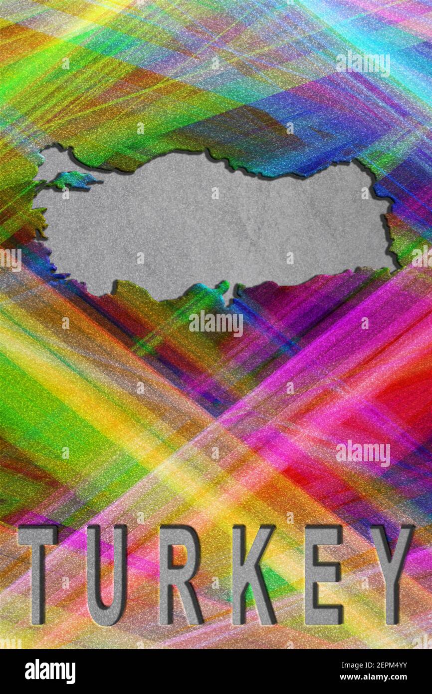 Map Of Turkey High Resolution Stock Photography and Images - Alamy