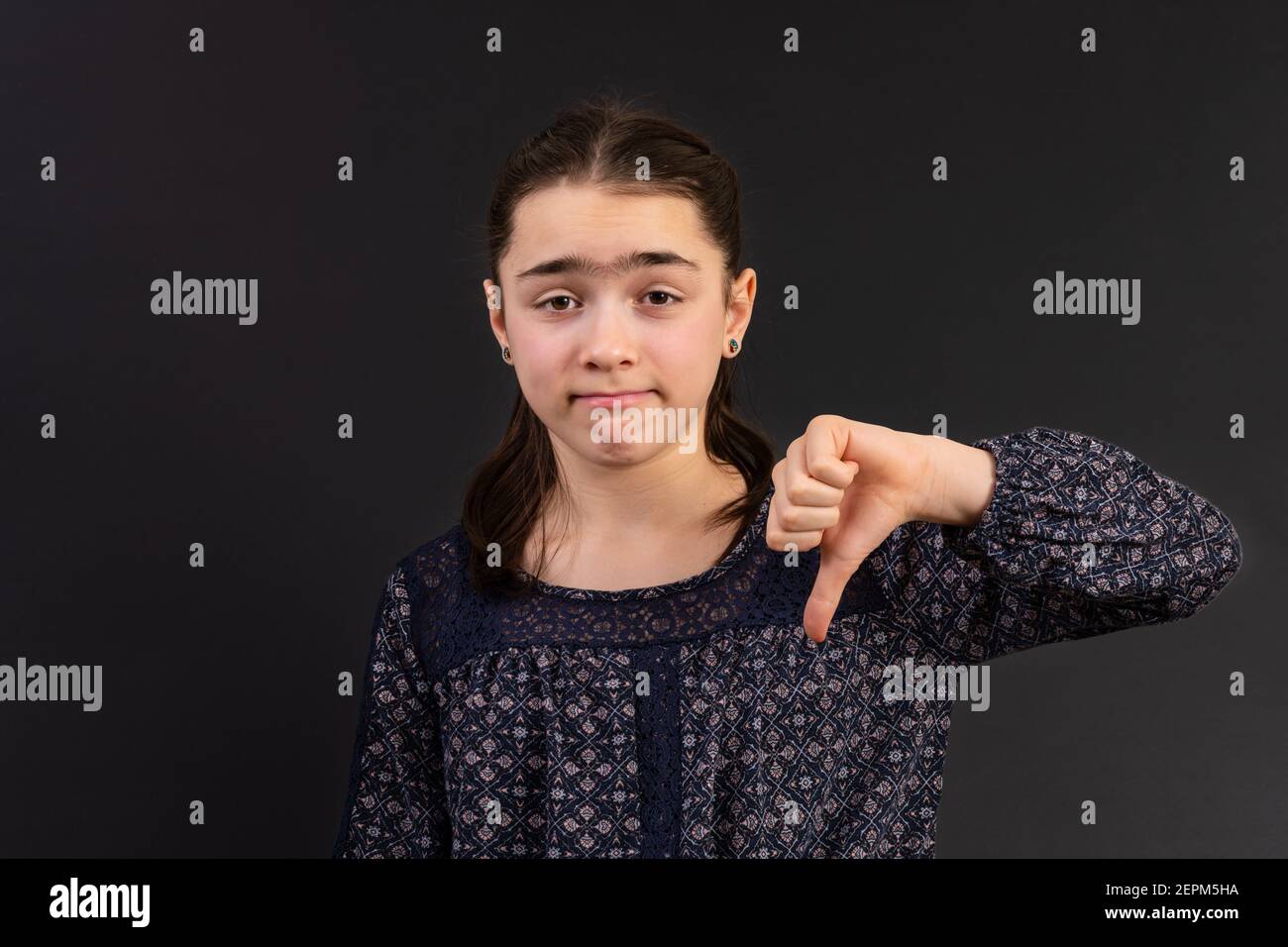 Disapproval Face Expression