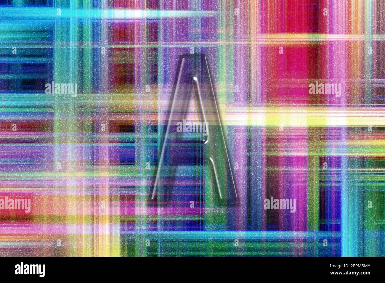 Alpha sign. alpha letter, Greek Alphabet Symbol, colorful checkered ...