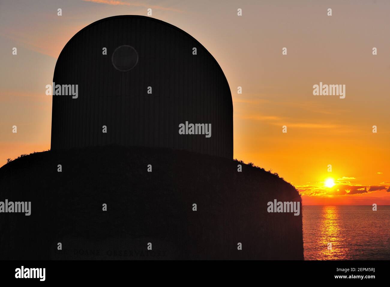 Chicago, Illinois, USA. Fittingly, the sun rises above Lake Michigan ...