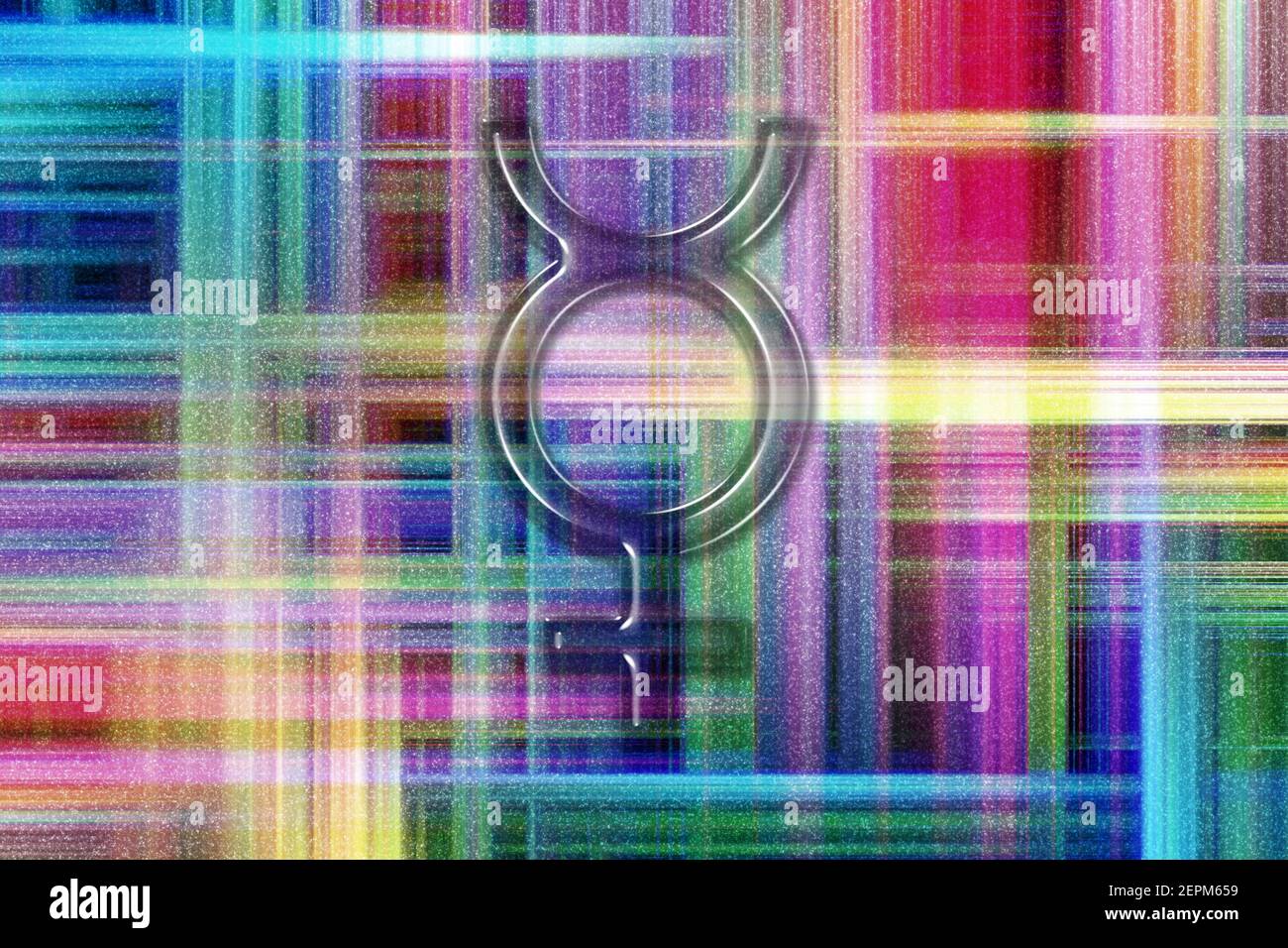 Symbol of Pluto, Pluto Sign, astrology Pluto planet, colorful checkered ...