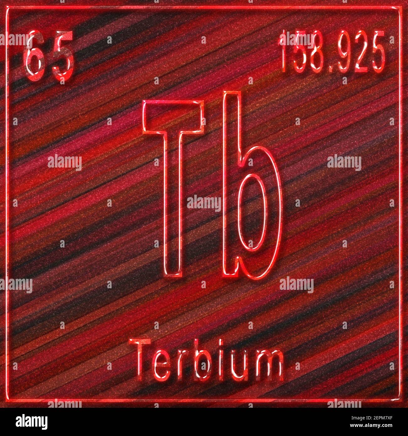 Terbium atom hi-res stock photography and images - Alamy