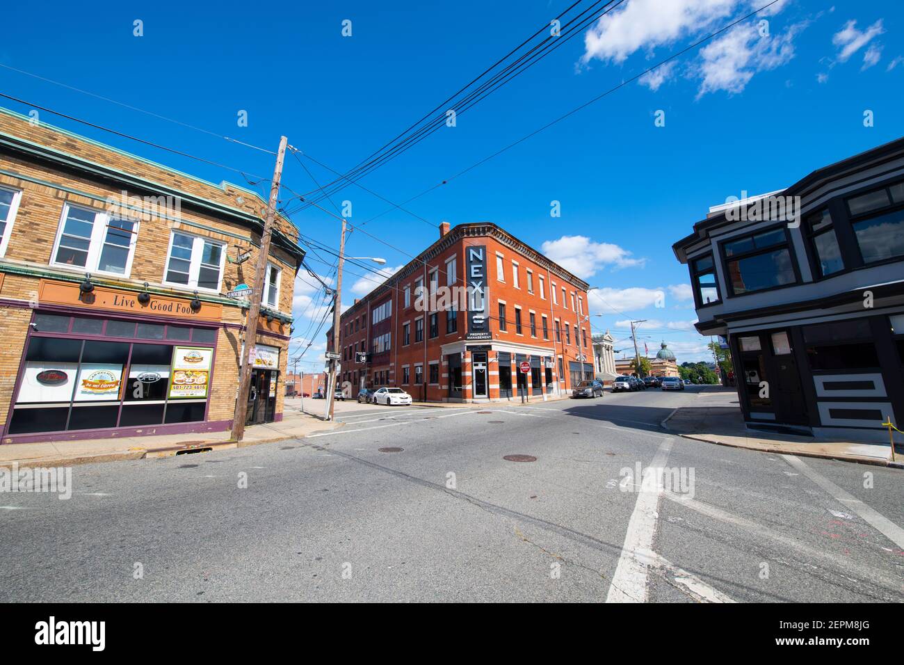 Pawtucket street hi-res stock photography and images - Alamy