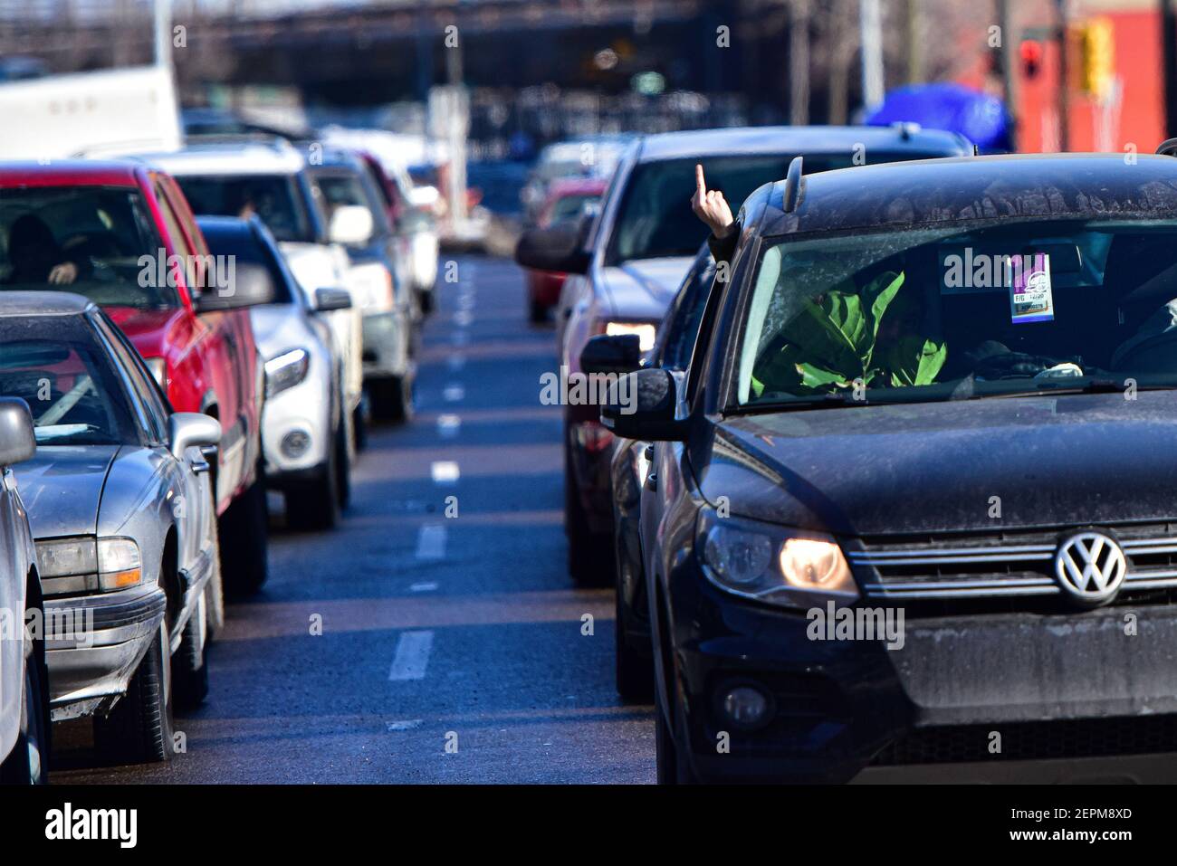 Charlottesville protest torches hi-res stock photography and images - Alamy