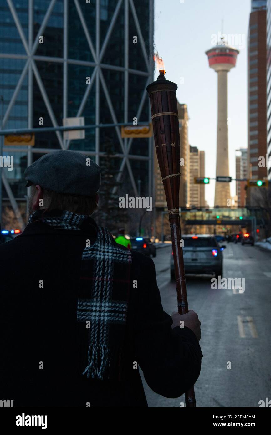 Charlottesville protest torches hi-res stock photography and images - Alamy