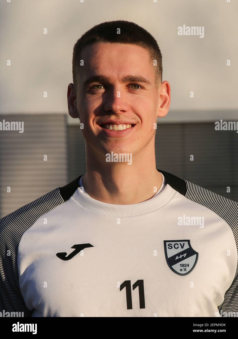 German Footballer Philipp Sander SC Verl DFB 3rd League Season 2020-21 ...
