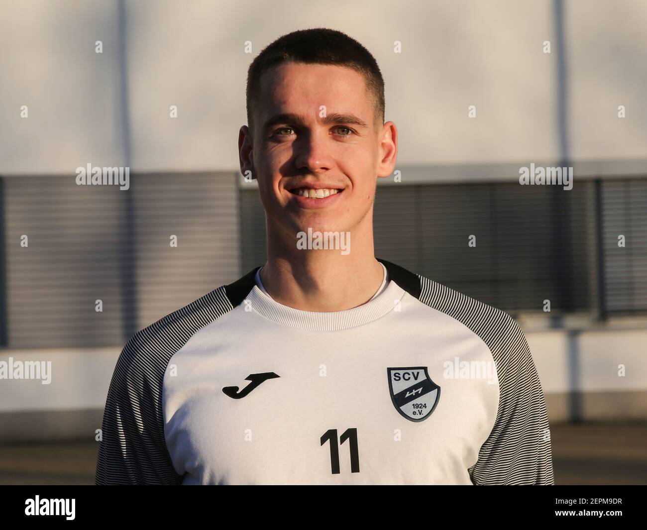 German Footballer Philipp Sander SC Verl DFB 3rd League Season 2020-21 ...