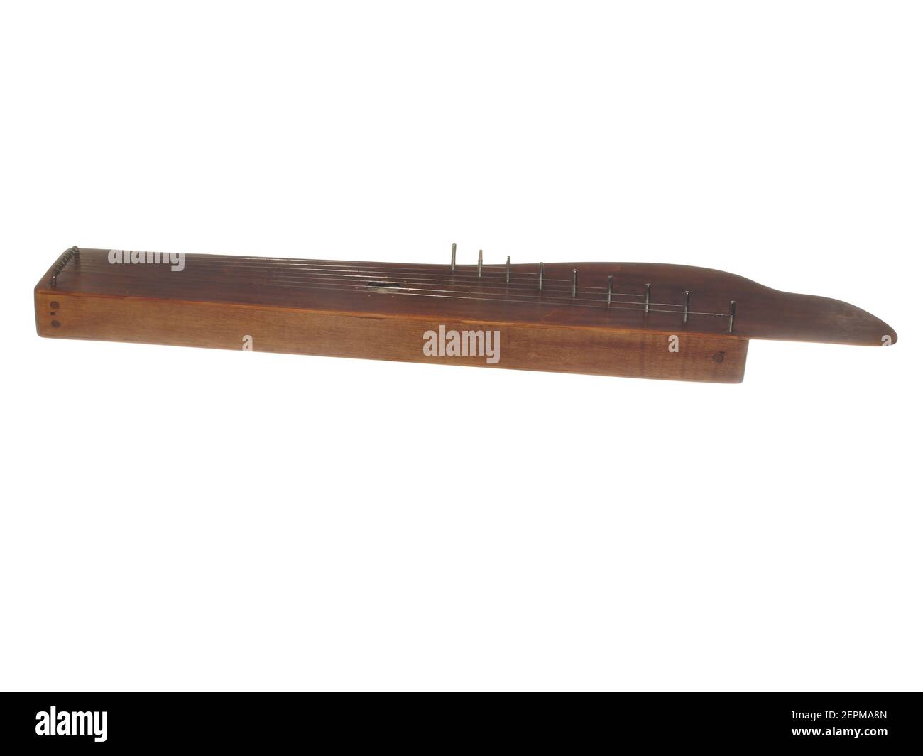 Gusli - Russian folk plucked musical instrument isolated on white ...